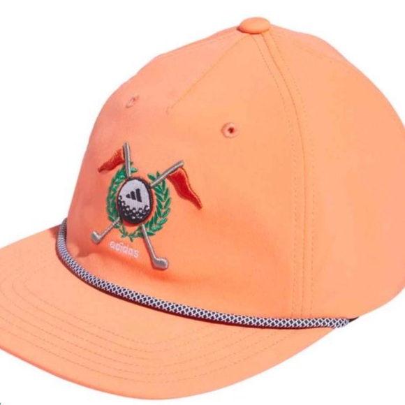 adidas | Accessories | Adidas Golf Hat Cap Mens Osfm Coral Fusion Retro ...